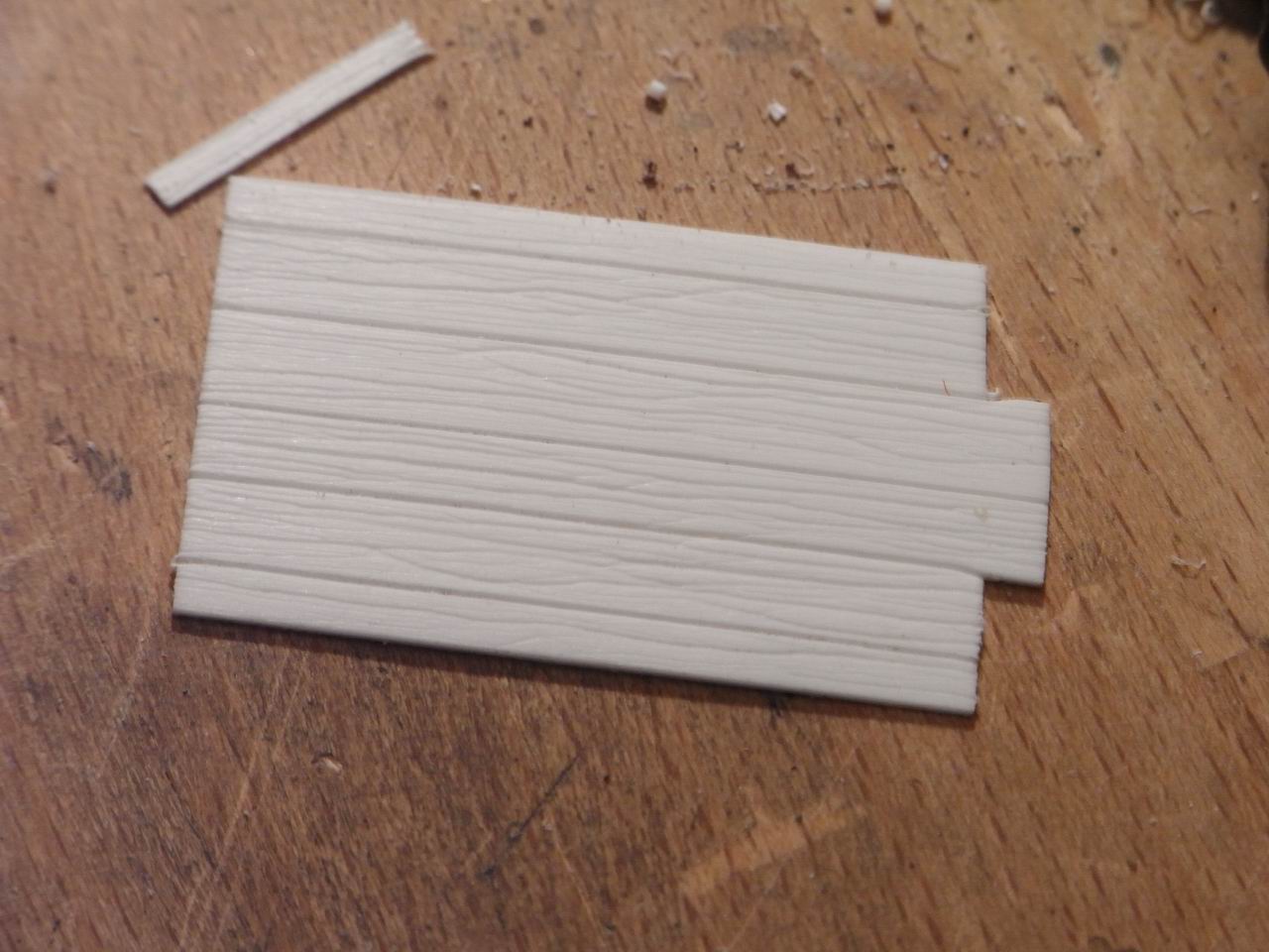 Styrene Wooden Cart - The Lazy Forger