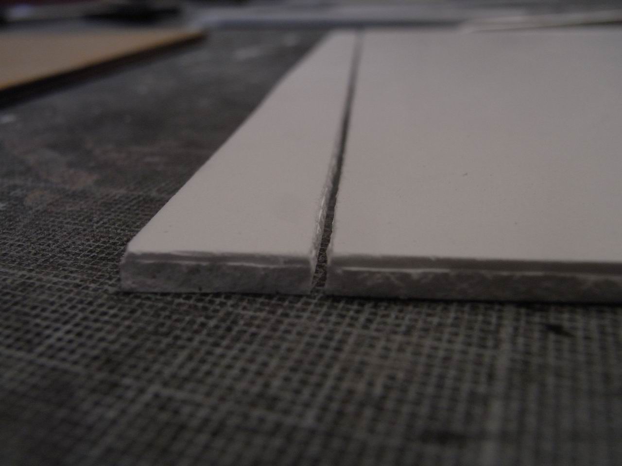 Preparing a Plaster Board | The Lazy Forger