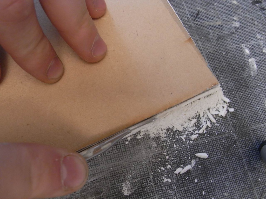 Preparing a Plaster Board | The Lazy Forger