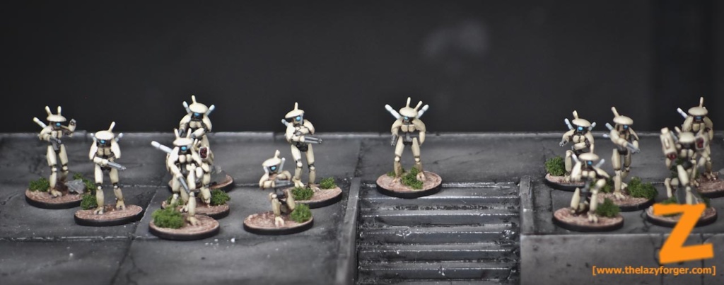 15mm Robot Army | The Lazy Forger